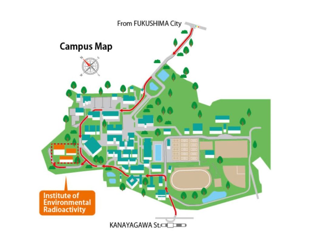 Access | Institute of Environmental Radioactivity Fukushima University
